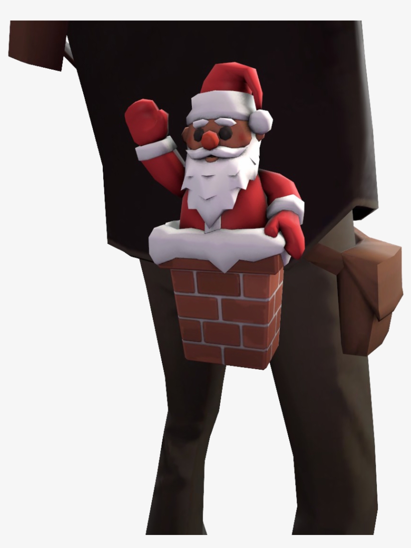 Sniper Pocket Santa - Cartoon - 951x1080 PNG Download - PNGkit