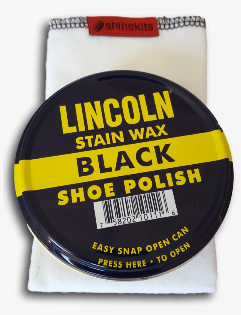Lincoln Black Shoe Polish & Shoe Shine Cloth - Lincoln U.s.m.c Stain ...