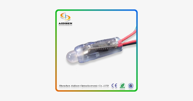 Dc5v 12mm Full Color Programmable Mini Single Led Lights - Serial Cable ...