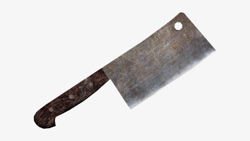 Weapon-054 - Cleaver Transparent - 600x383 PNG Download - PNGkit