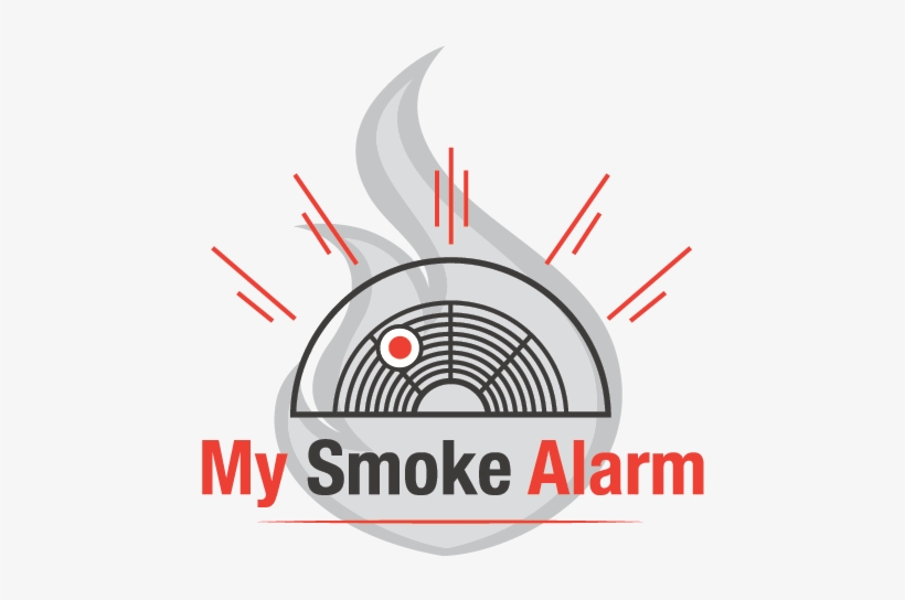 Download Transparent My Smoke Alarm Fire Safety Logo - Smoke Detector ...