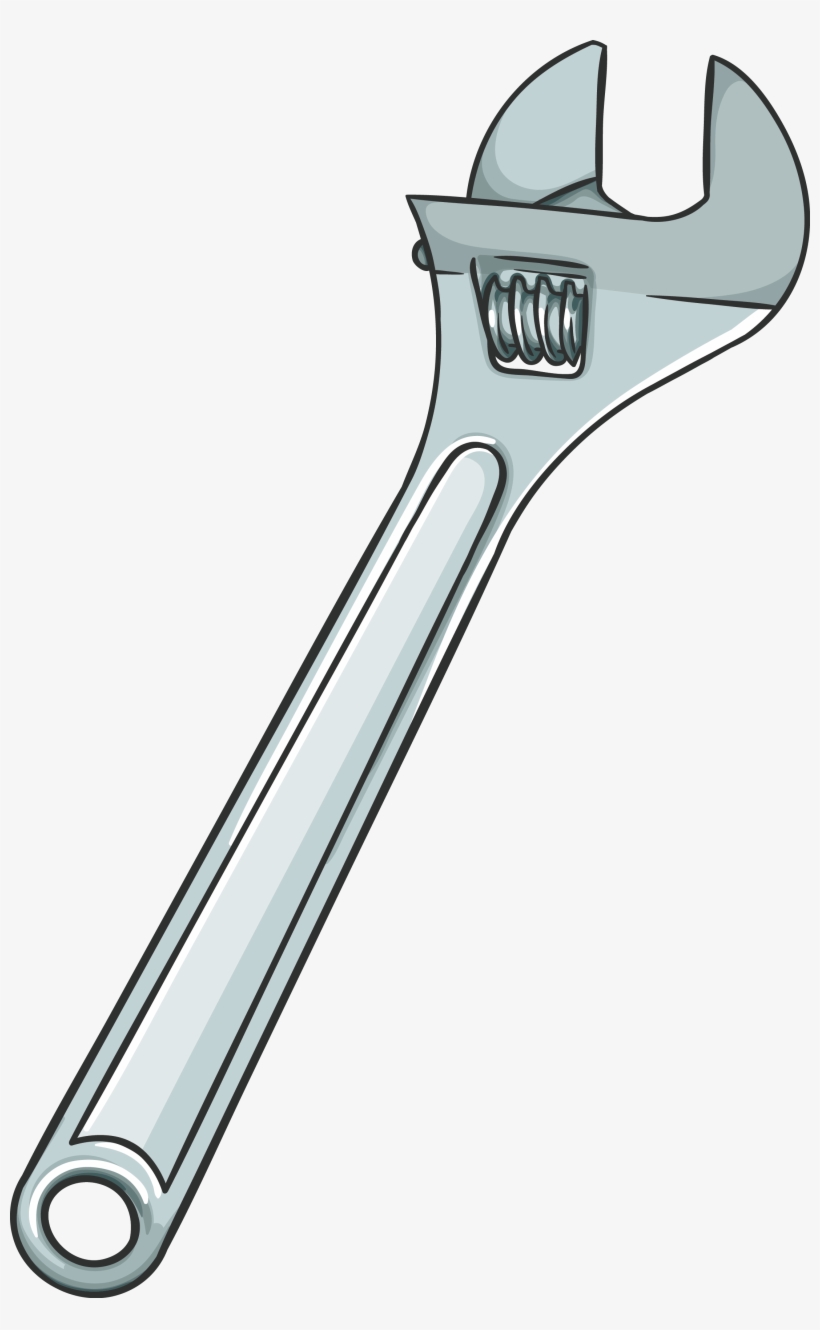 Adjustable Spanner Png Image With Transparent Background - Vector ...