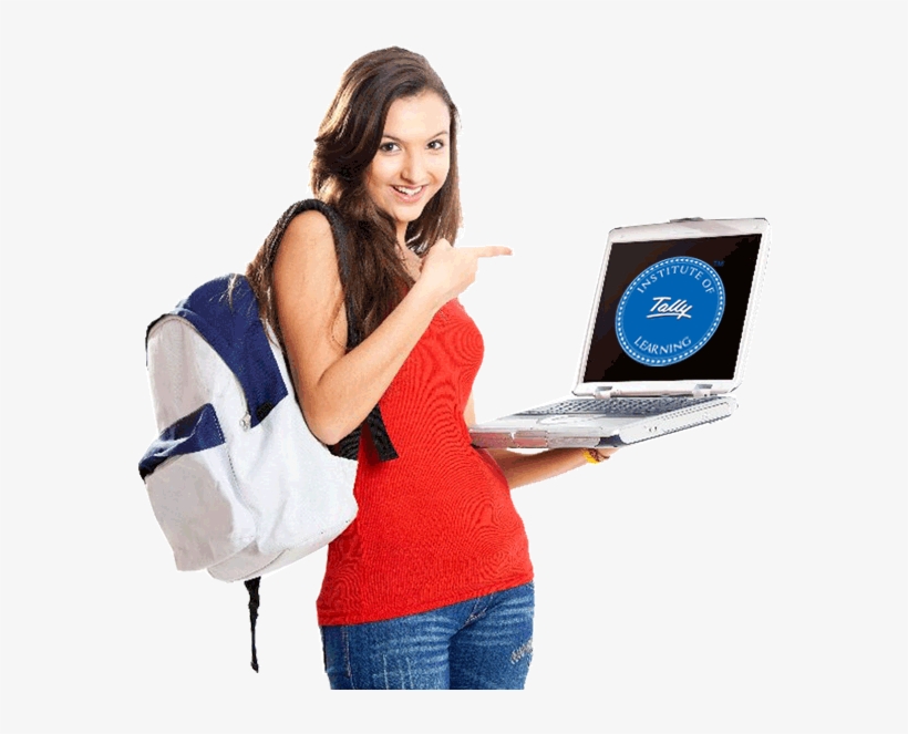 Female Student Png Image - Indian College Students With Laptop ...