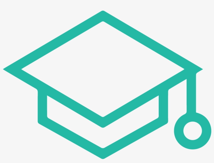 Learn - Simple Symbol For Graduation - 1000x1000 PNG Download - PNGkit