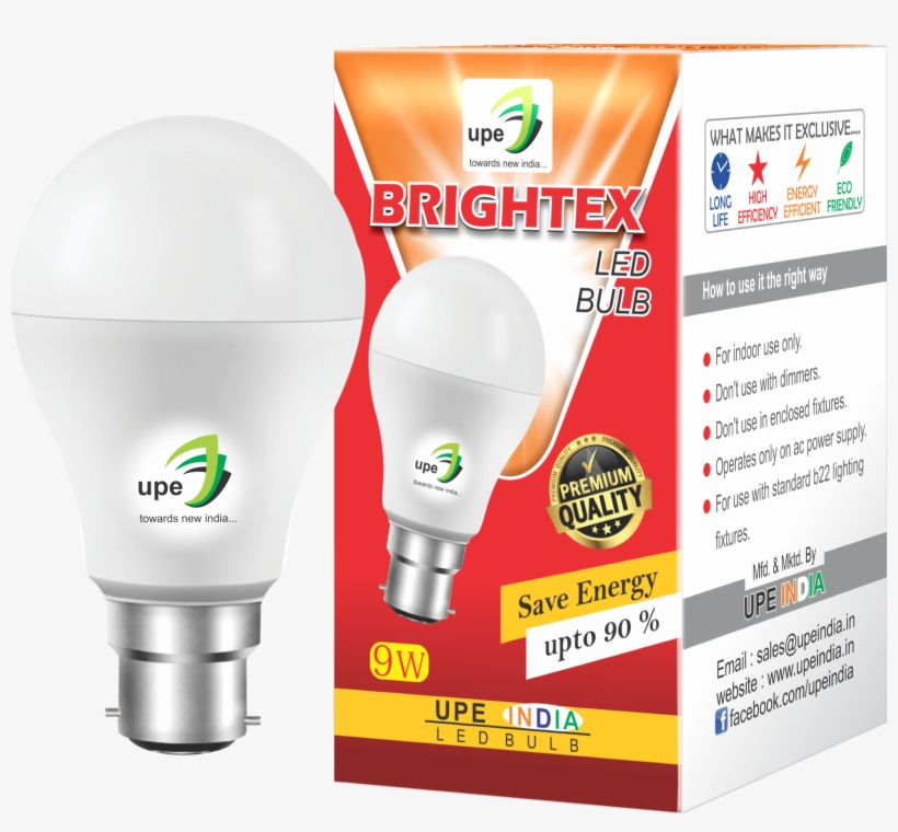 Upe Led Bulb - Banner - 1716x1508 PNG Download - PNGkit