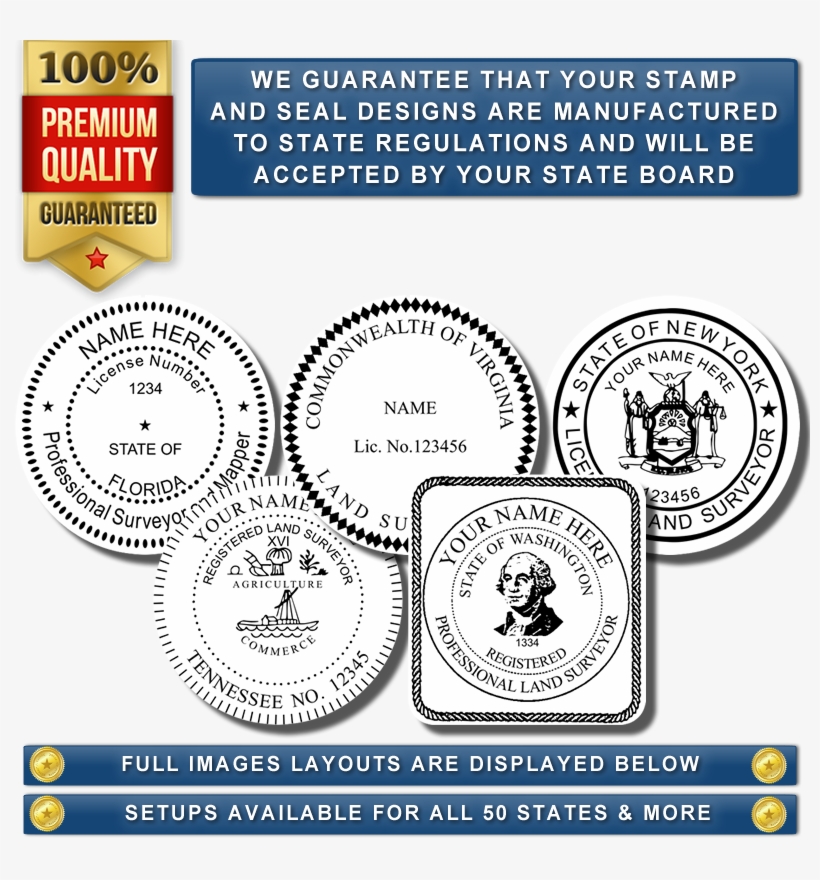 Appearance - Imprue Round Self-inking Architect Seal Rubber Stamp ...