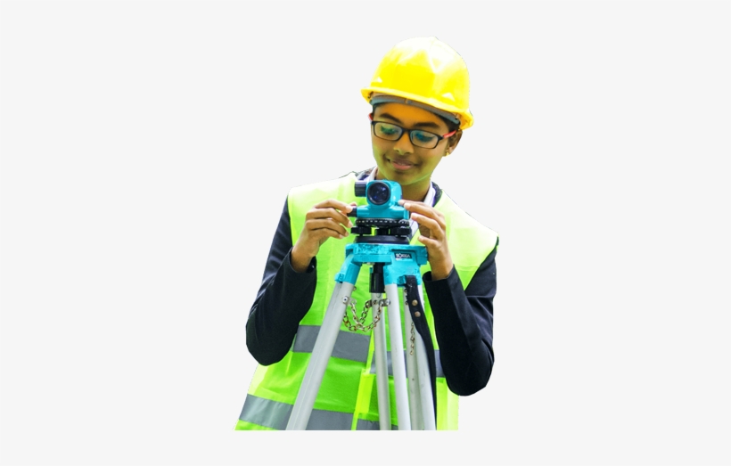 Offered By Ntub State University - Indian Civil Engineer Girl Png ...