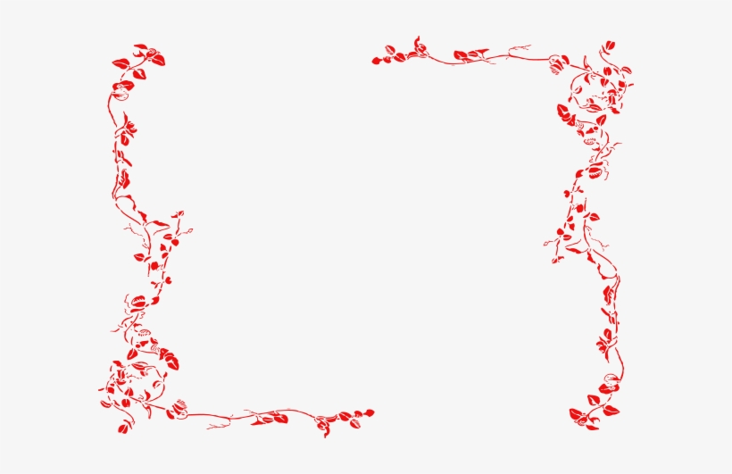 Png Drawn Vine Border - 600x451 PNG Download - PNGkit
