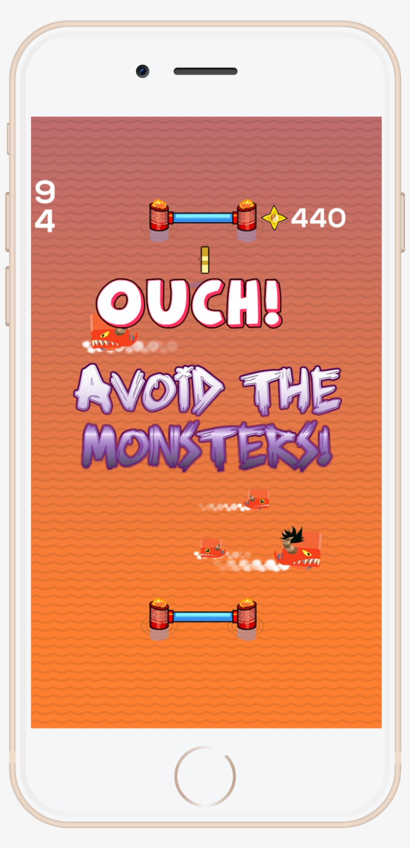 Be A Clever Ninja And Avoid The Monsters Blockhead - Poster - 1494x2753 ...