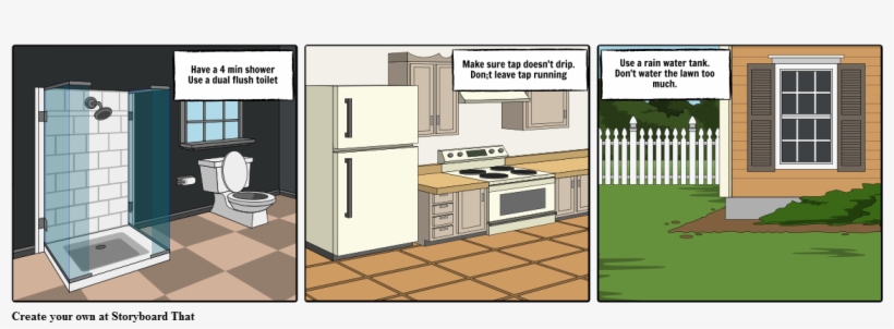 Water Saving - Energy Storyboard - 1164x385 PNG Download - PNGkit