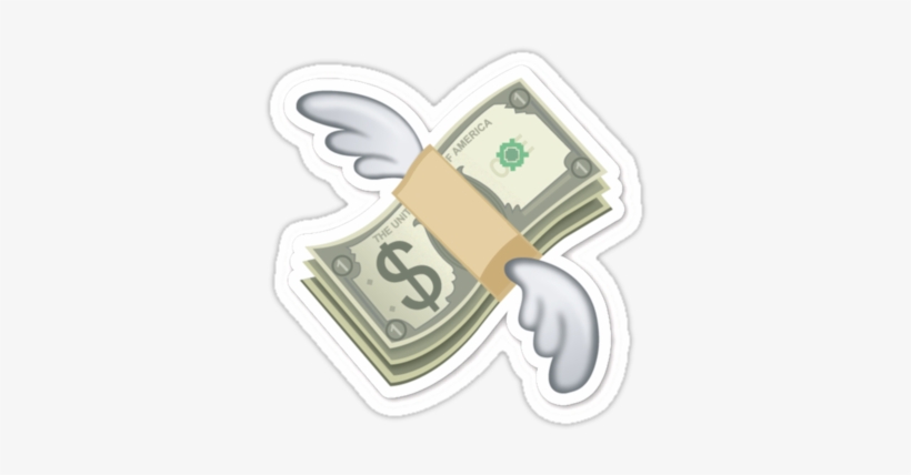 Flying Money Emoji Flying Money Emoji - Emojis De Whatsapp Dinero ...