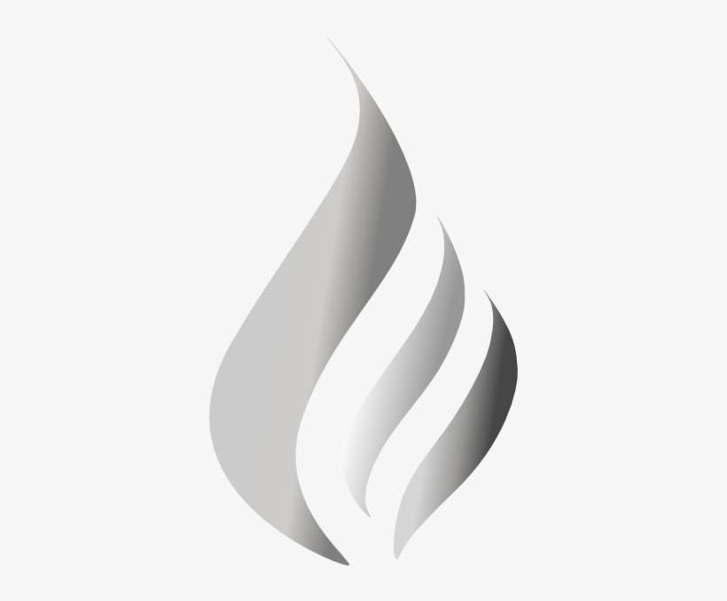 Silver-flame - Clip Art - 348x598 PNG Download - PNGkit