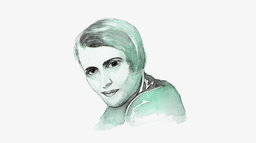 Ayn Rand - 784x410 PNG Download - PNGkit