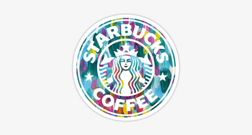 Starbucks Logo Sticker - Iphone 8 Plus Starbucks Case - 375x360 PNG ...