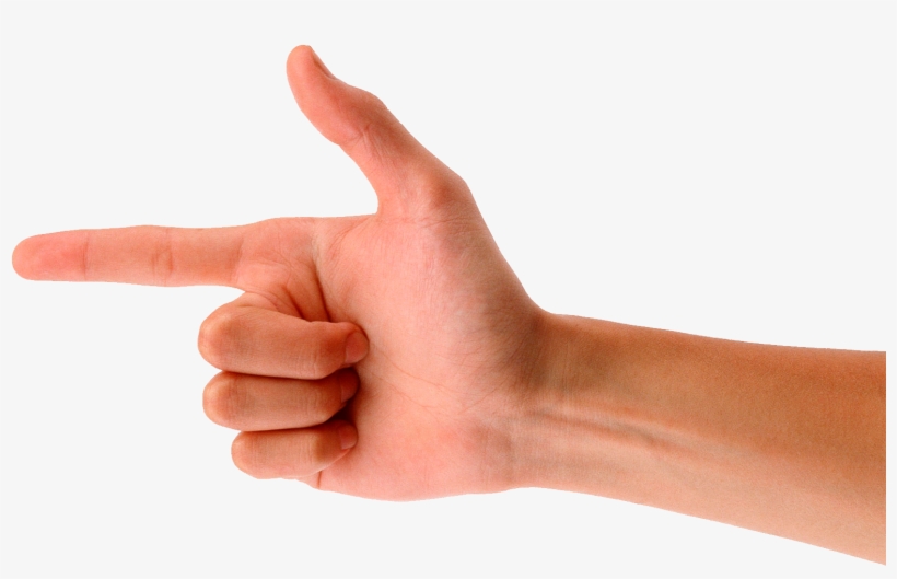 Finger Png Image - Hand In Shape Of Gun - 2000x1000 PNG Download - PNGkit
