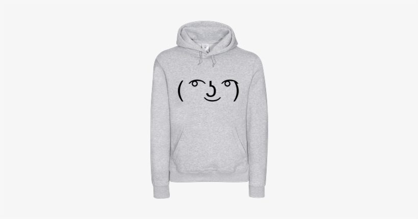 Download Transparent Le Lenny Face B&c Hooded - Hoodie - PNGkit