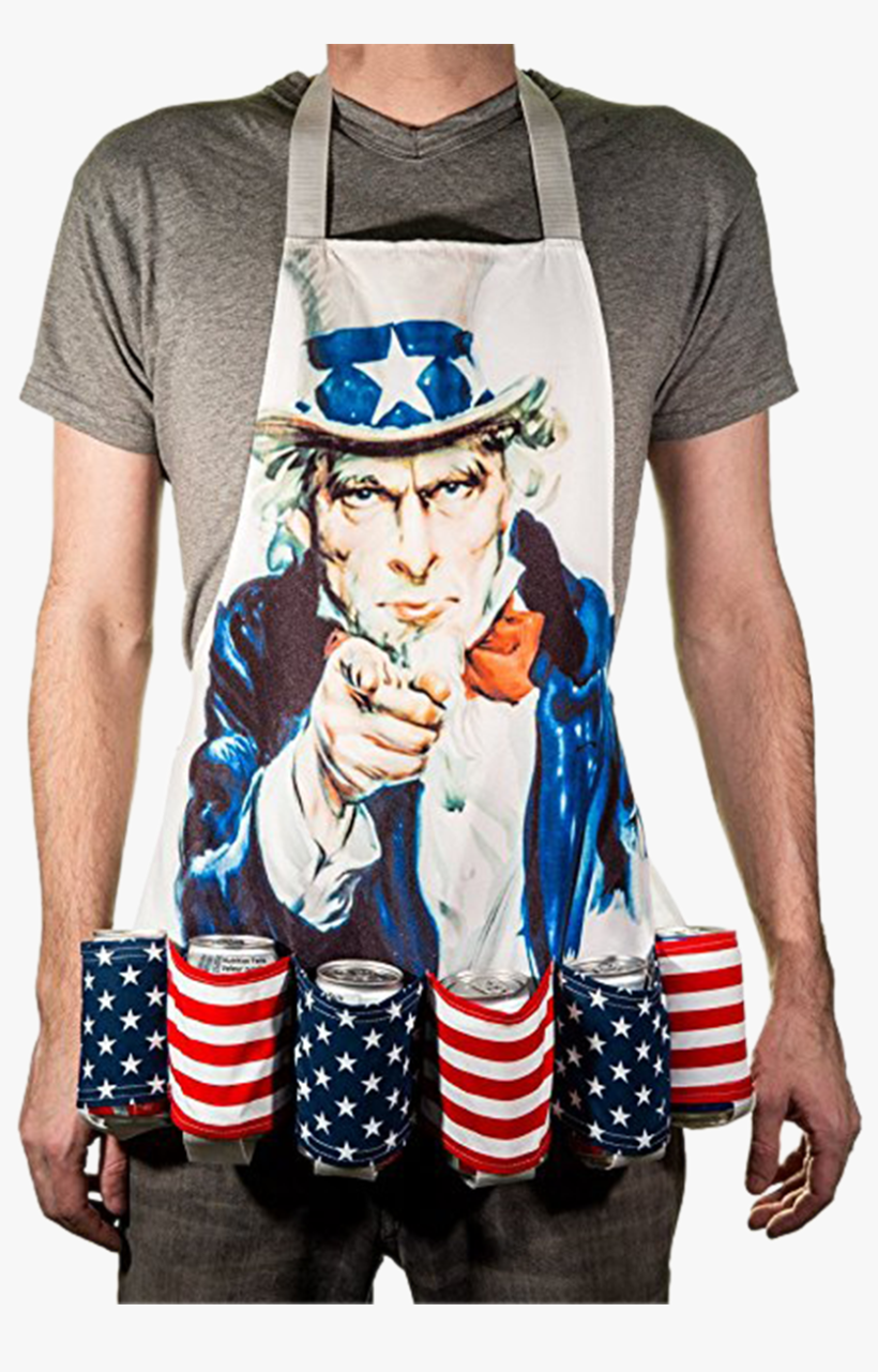 Uncle Sam Beer Belt Apron - Read Me ... Or Else! [book] - 600x600 PNG ...