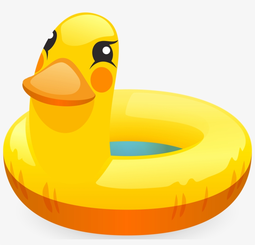 Duck - Duck Swim Ring Png - 5877x5288 PNG Download - PNGkit