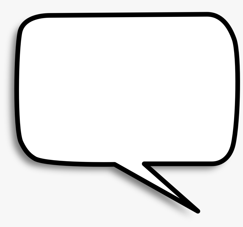 Square Speech Bubble - 500x437 PNG Download - PNGkit