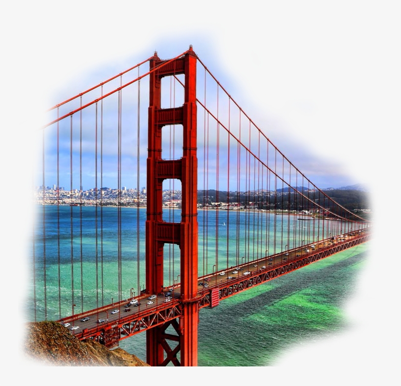 Golden Gate Bridge - 746x709 PNG Download - PNGkit