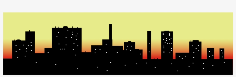 Transparent Cities Night - Cityscape Clip Art - 800x217 PNG Download ...