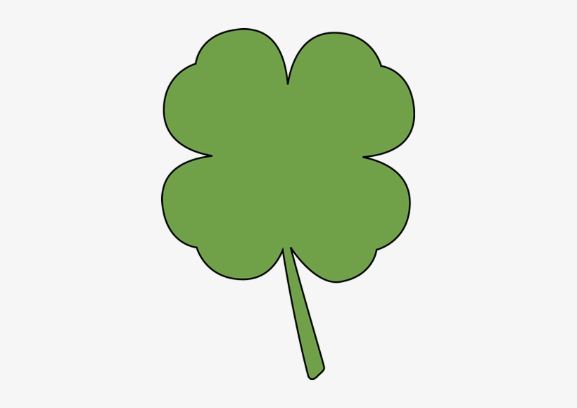 4 Leaf Clover Four Leaf Clover Clip Art Image - Cute 4 Leaf Clover ...