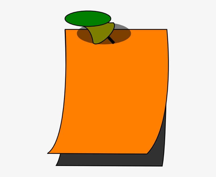 Download Transparent Post-it Clipart Purple - Post It Notes Orange - PNGkit