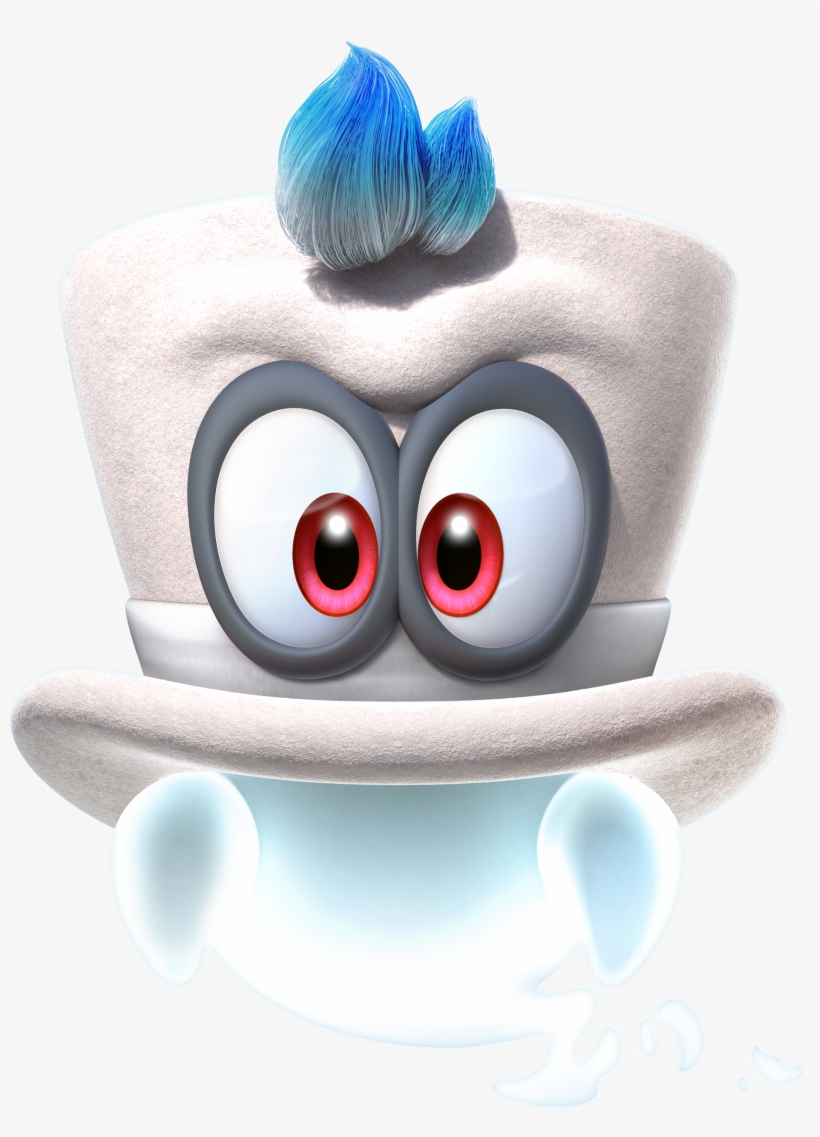 Cappy - Cappy Super Mario Odyssey - 1868x2500 PNG Download - PNGkit
