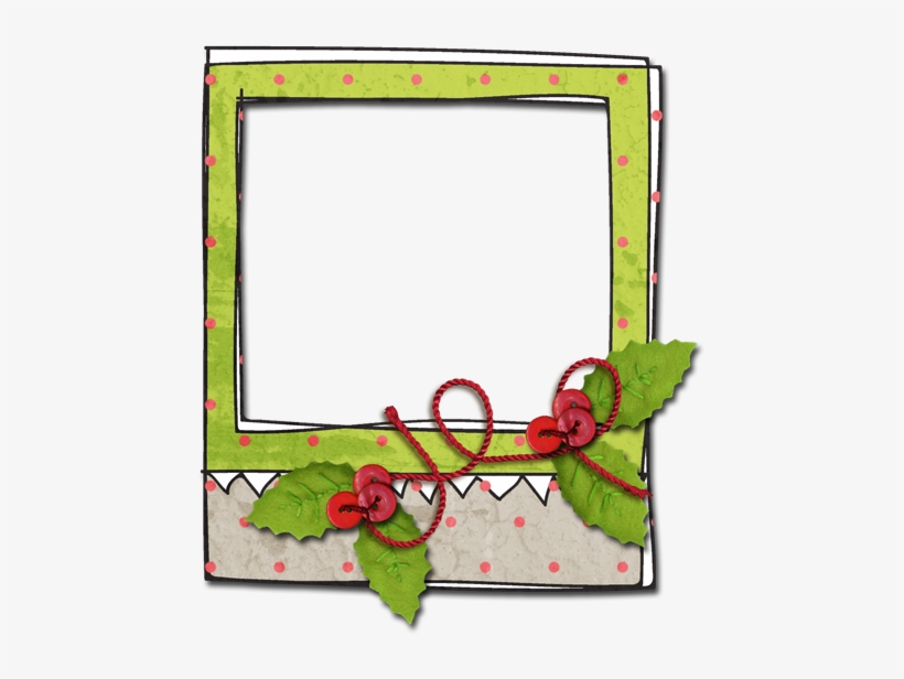 Download Transparent Cute Polaroid Frame Png - Polaroid Frame Christmas ...