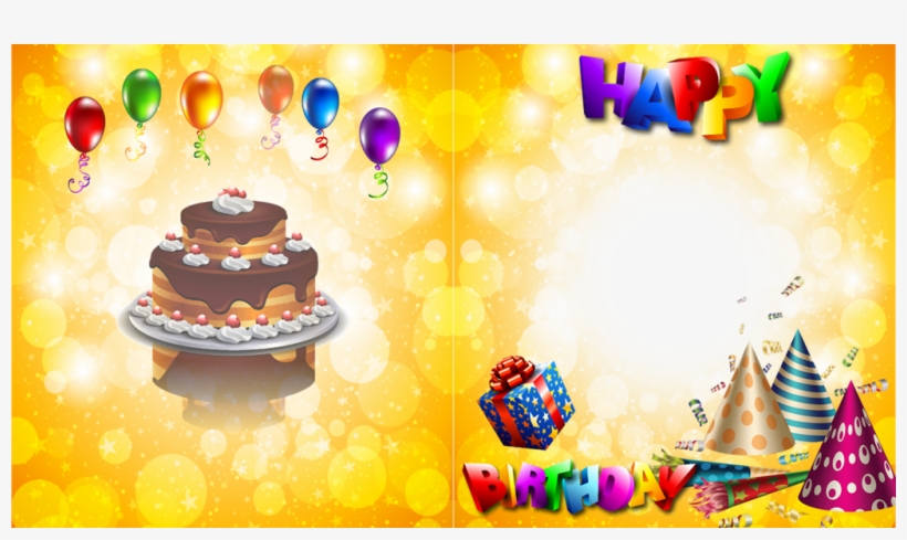 Photo Frame Template Happy Birthday Birthday Frame Birthday 