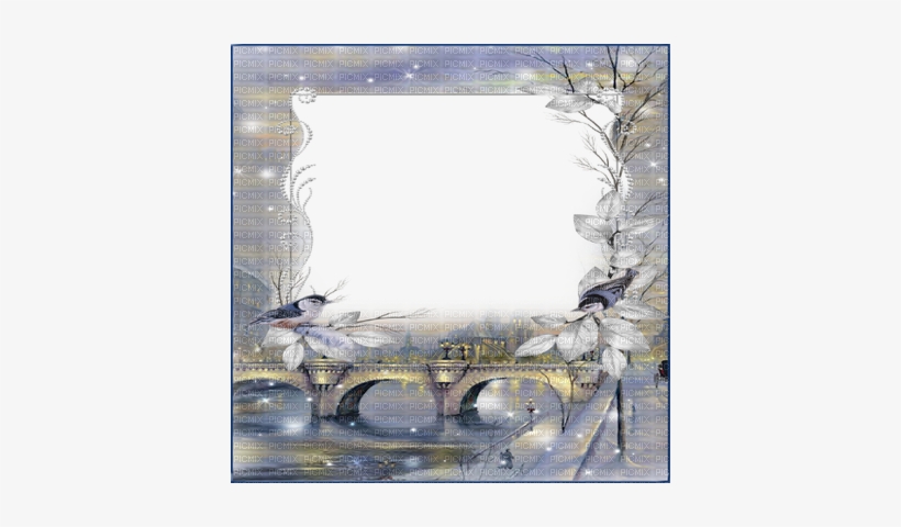 Winter Birds Frame - Clip Art - 400x400 PNG Download - PNGkit