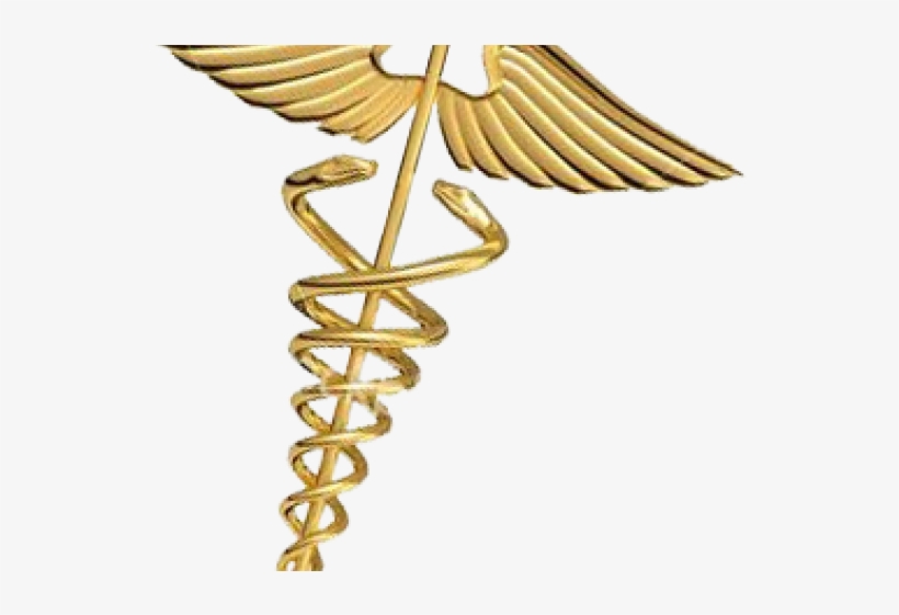 Doctor Symbol Caduceus Png Transparent Images - Caduceus Over A White ...