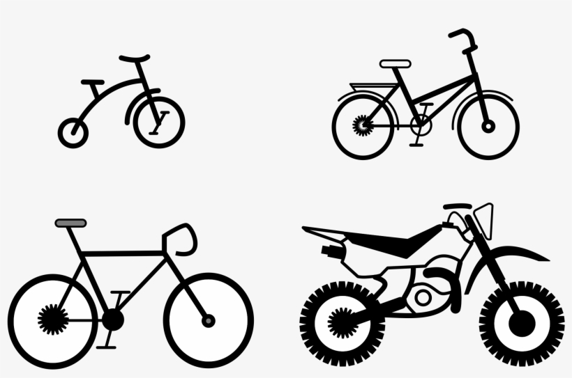 This Free Icons Png Design Of Various Bikes - 2400x1697 PNG Download ...