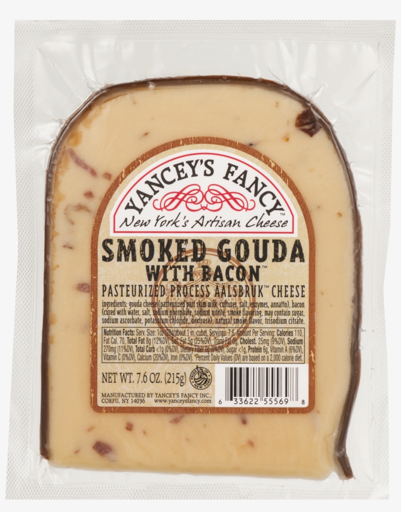 Yancey's Fancy Smoked Gouda 10/7.6oz - 1800x1800 PNG Download - PNGkit