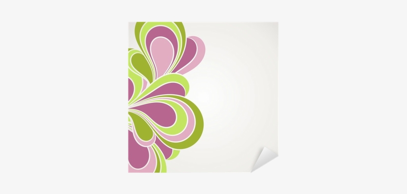 Abstract Invitation Card, Decorative Border Sticker - Abstraction ...