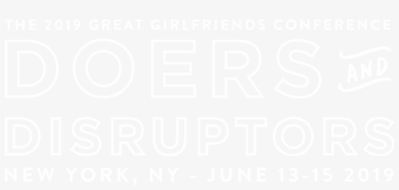 Download Transparent Dd Logo 2019 - Girlfriends Conference - PNGkit