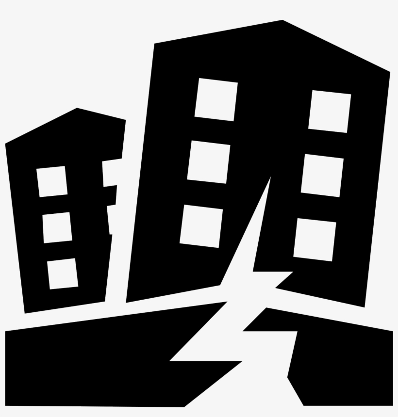 This Icon Represents An Earthquake - Icon For Earthquake - 1600x1600 ...