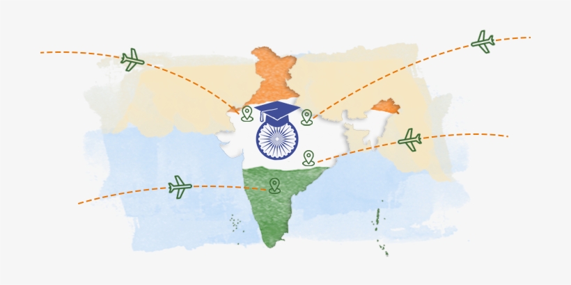 The Ultimate Guide To Studying Abroad In India - Flag Of India ...