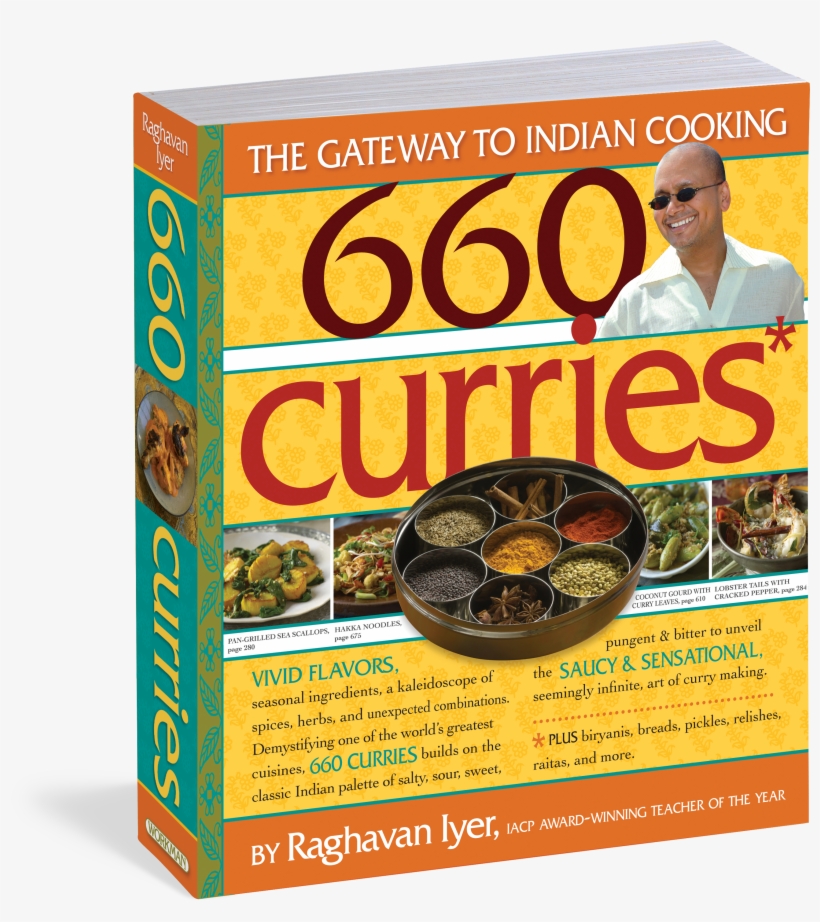 Cover - 660 Curries By Raghavan Iyer - 2850x2901 PNG Download - PNGkit