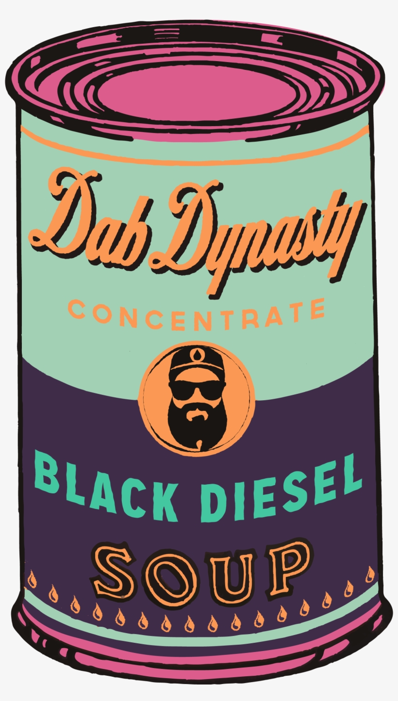 Vector Illustration - Framed Art Print: Warhol's Campbell's Soup Can ...