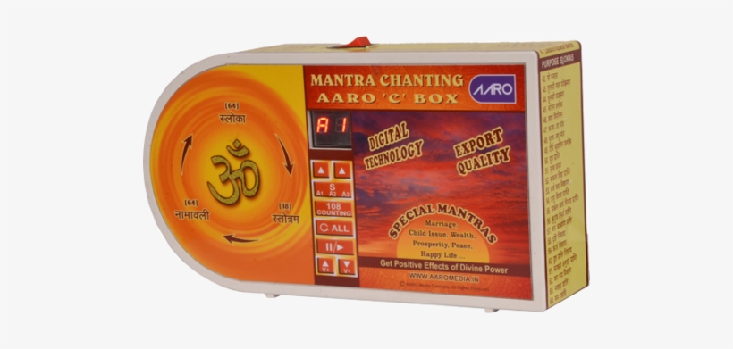 Aaro's Hindi Mantra Sloka Chanting Box - Mantra - 500x311 PNG Download ...