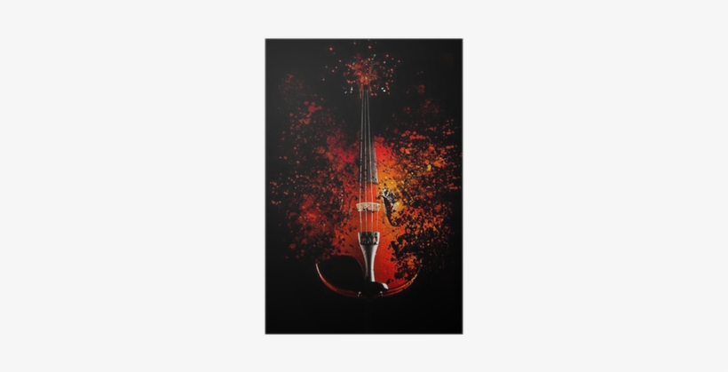 Violin Is Exploding - Violin - 400x400 PNG Download - PNGkit
