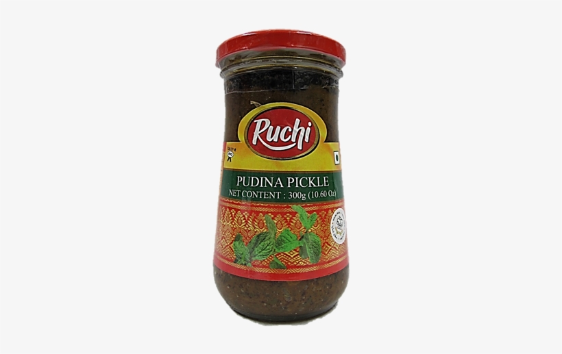 Ruchi Pudina Pickle 300g - Ruchi Pickles - 443x591 PNG Download - PNGkit