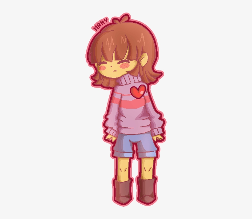 Undertale-frisk - Photograph - 500x727 PNG Download - PNGkit