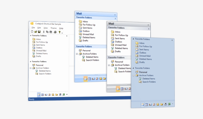 Shortcut Bar For Visual C Mfc Provides Windows Developers - Codejock Software - 600x400 PNG ...