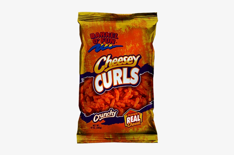 Barrel O Fun Cheesy Curls Snacks - High Oleic Sunflower Oil Snacks ...