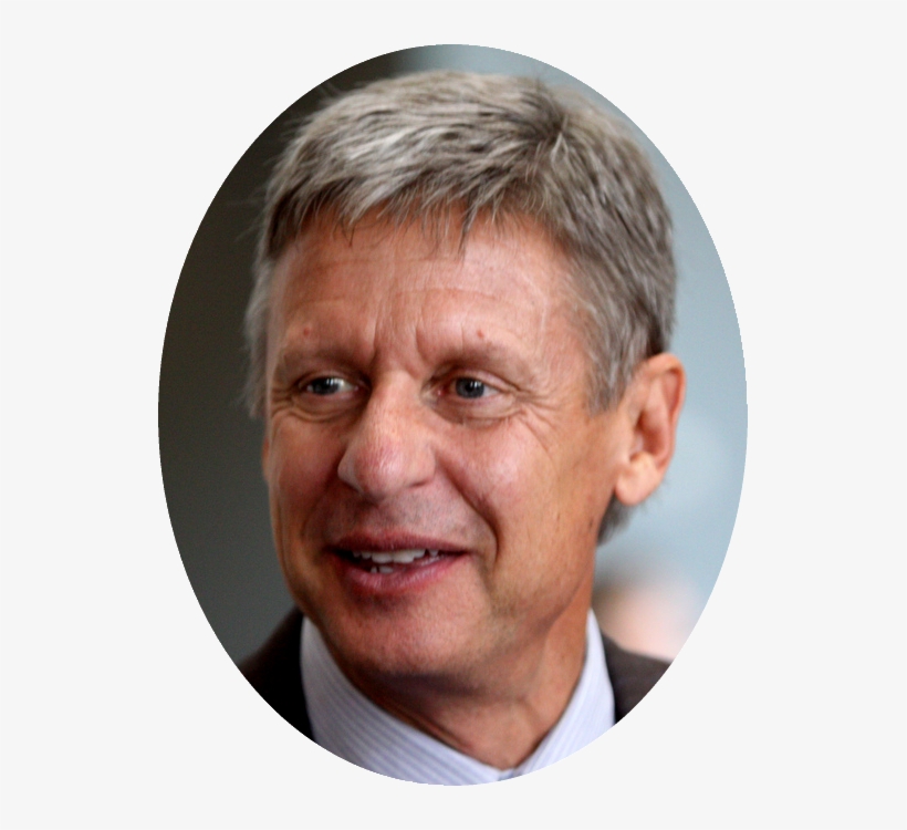 Gary Johnson Oval Portrait - Gary Johnson - 533x670 PNG Download - PNGkit