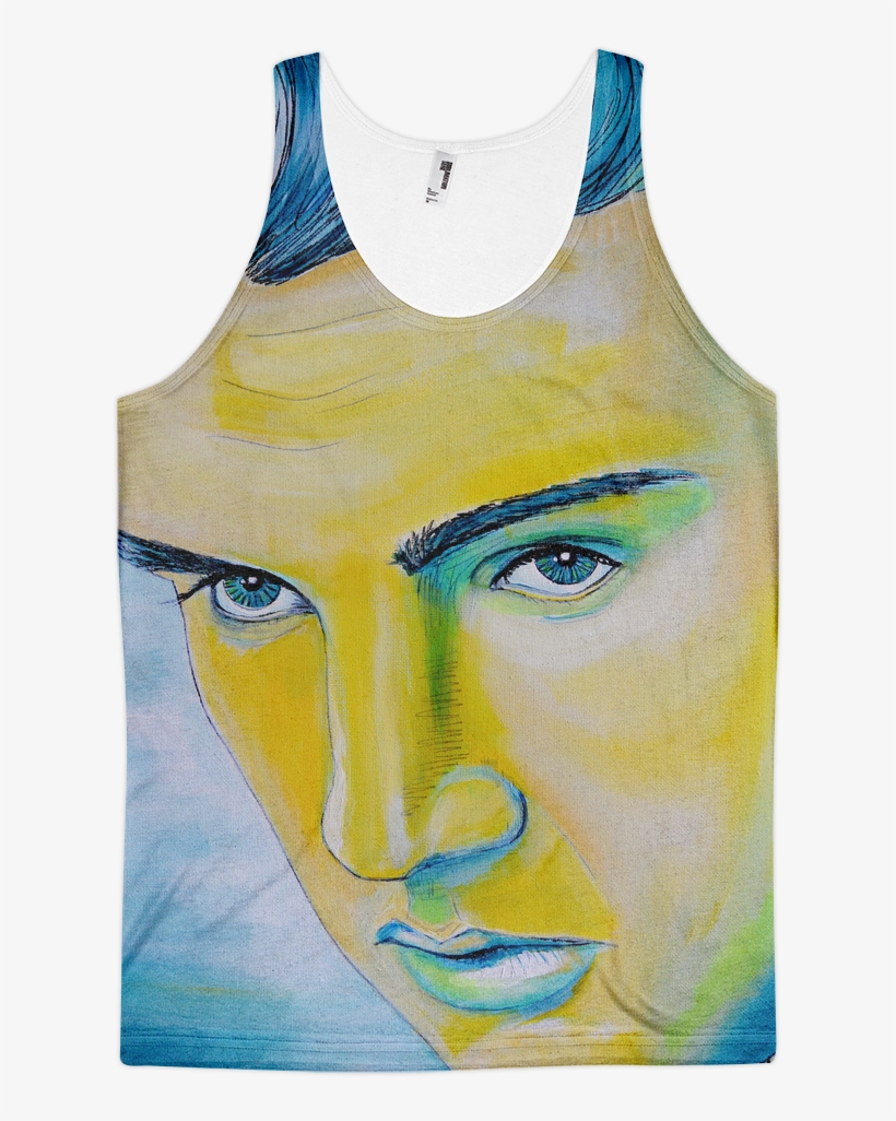 Download Transparent Elvis Tank - Painting - PNGkit