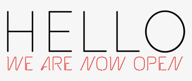 We Are Now Open - We Are Open Order Now - 810x311 PNG Download - PNGkit