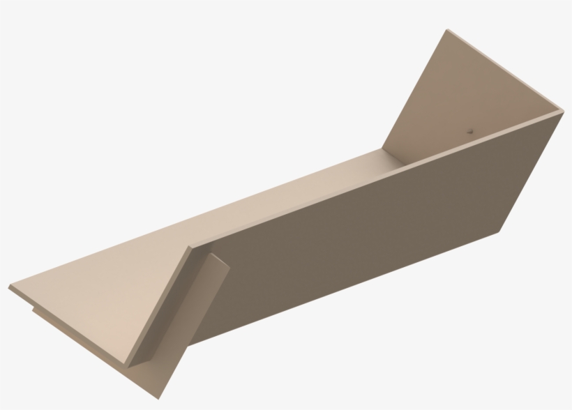 Our New Corner Design Uses A Plastic Insert To Hide - Plywood ...